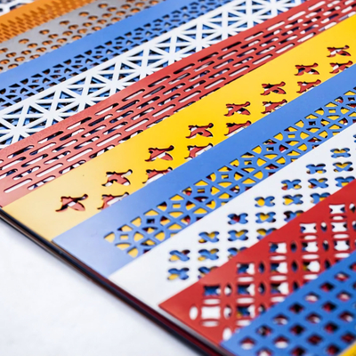 Architectural Perforated Metal Comes in Various Patterns & Sizes