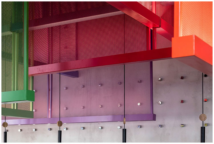 Architectural Perforated Metal Comes in Various Patterns & Sizes