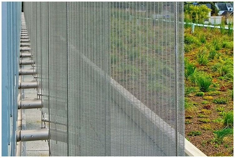 Architectural Rigid Mesh Comes in A Variety of Weave Patterns